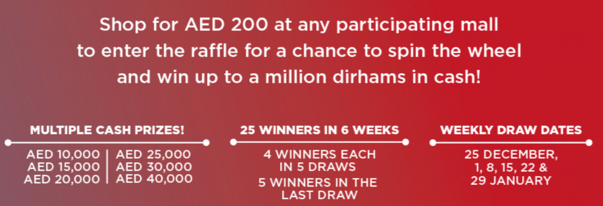 Dubai Shopping Mall Winners List DSF 2022 Spend & WIN 2023